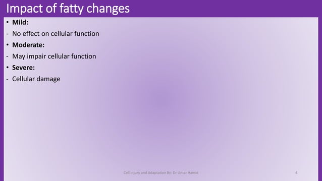 Fatty Changes and Steatosis.pptx | Endocrine and Metabolic Diseases ...