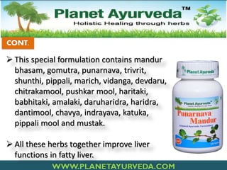 Ayurvedic Treatment For Fatty Liver | Natural Cure For Fat Accumulation ...