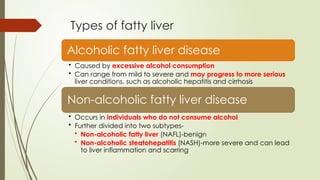 overview of fatty liver in community acquired | PPTX
