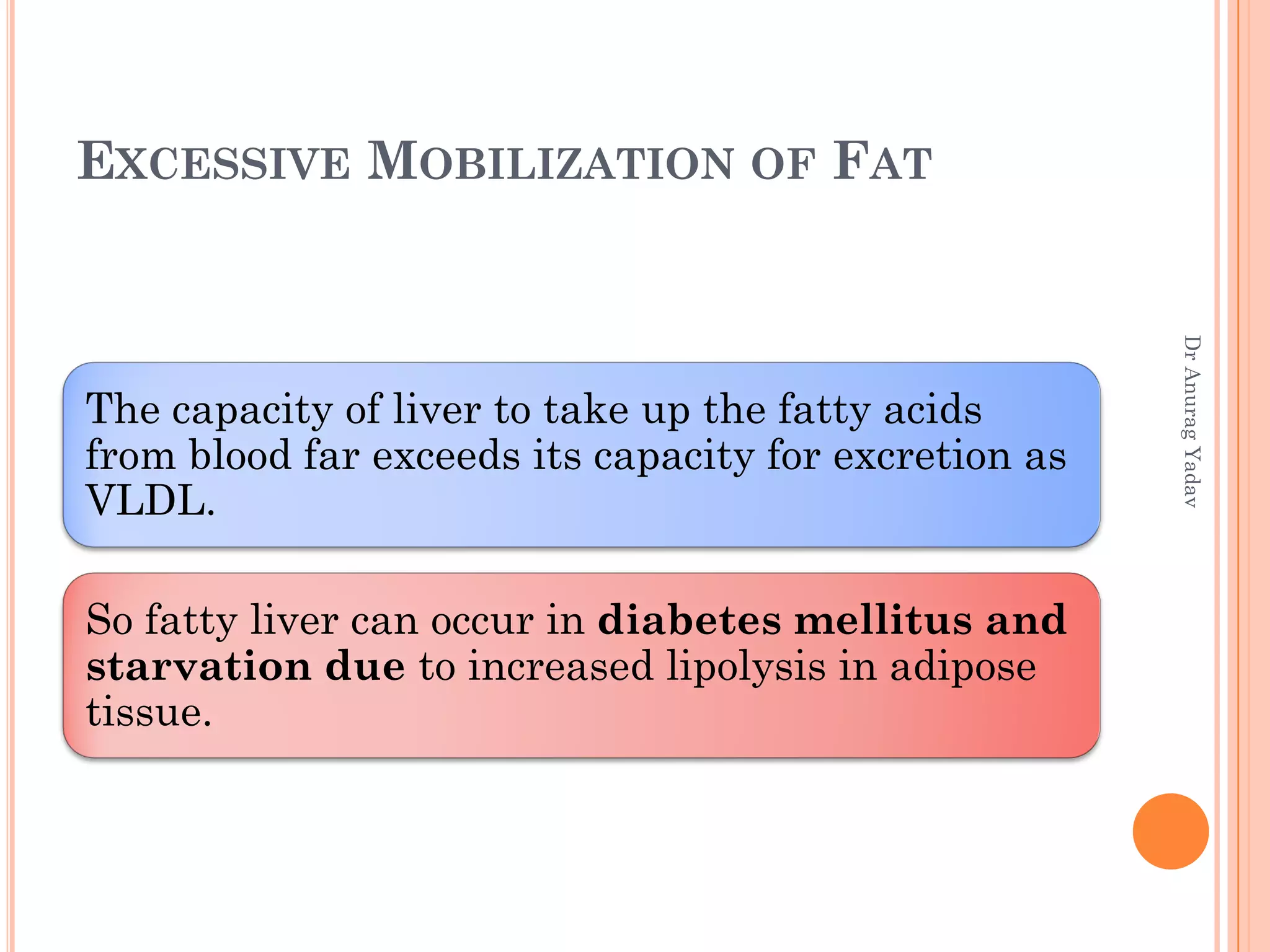 Fatty liver biochemistry by Dr. Anurag Yadav | PDF