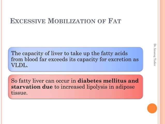Fatty liver biochemistry by Dr. Anurag Yadav | PDF | Chemistry | Science