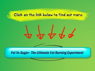 Fat vs. Sugar: Which One Has the Biggest Impact on Your Health? | PPTX
