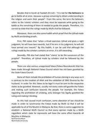 Fatwa | DOCX | Islam | Religion & Spirituality