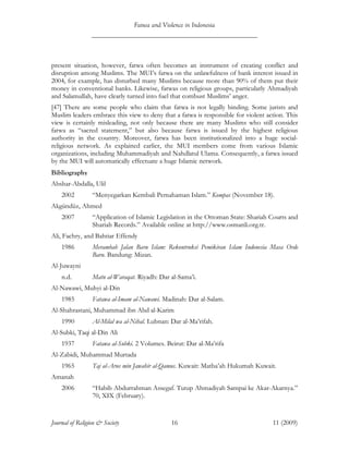 Fatwa and Violence in Indonesia | PDF