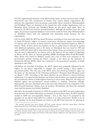 Fatwa and Violence in Indonesia | PDF