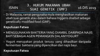 Fatwa Semasa Berkaitan Pemakanan | PPTX