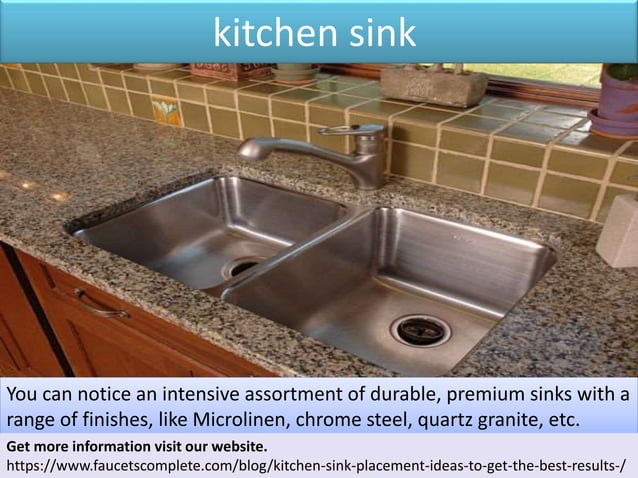 Different Types of Kitchen Sink Materials That Users can Choose From | PPT