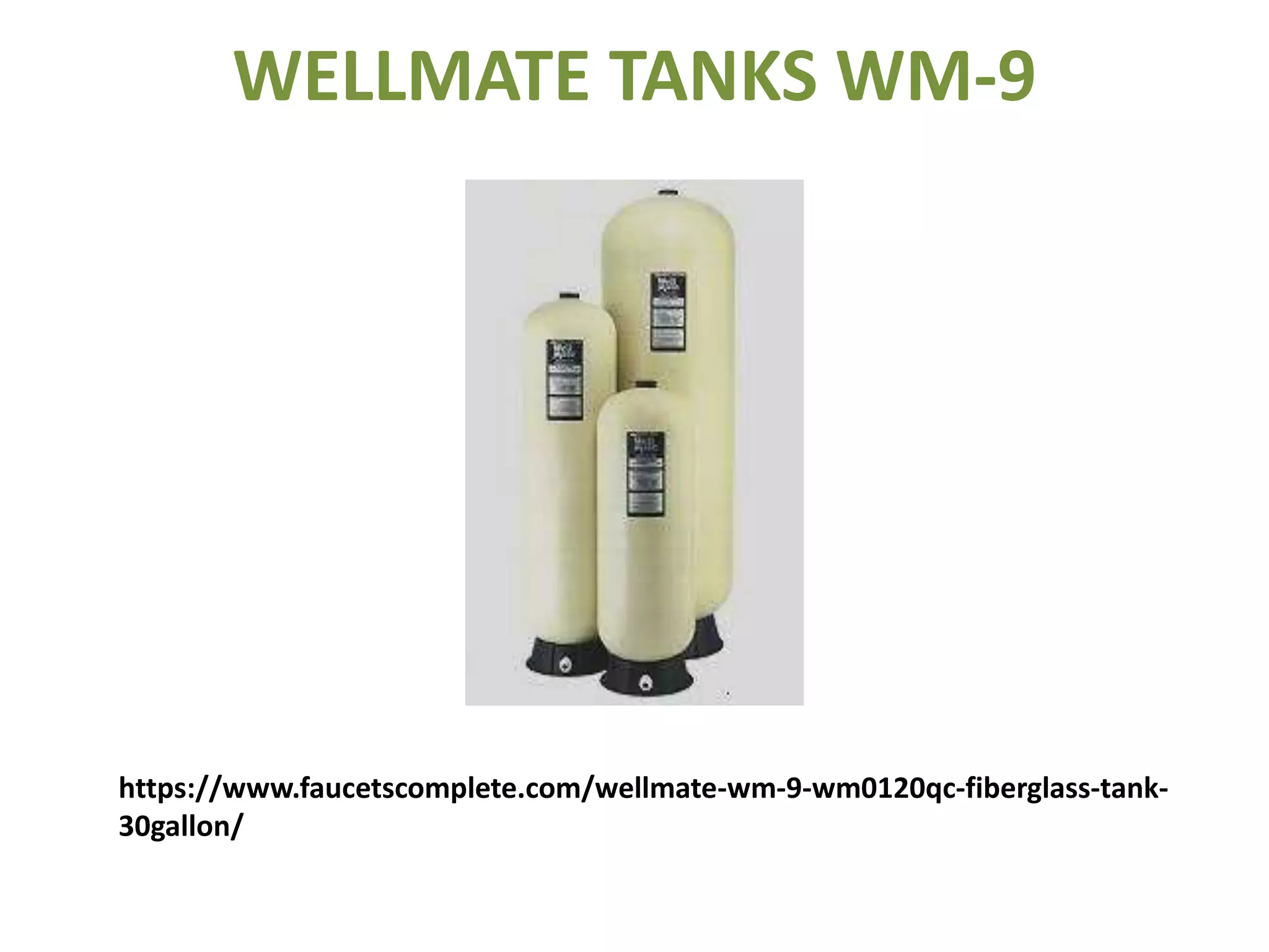 WELLMATE TANKS WM-12 - Faucetscomplete | PPT