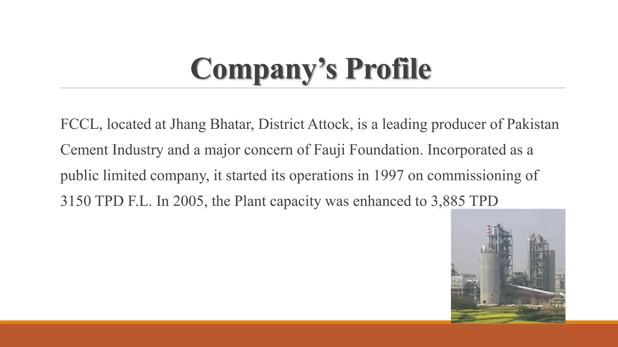 Fauji cement company ltd (by salman tariq) | PPTX