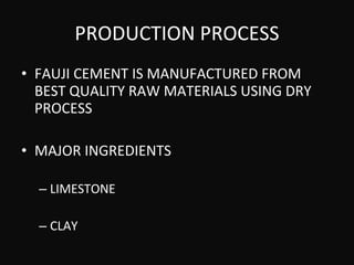 Fauji cement ltd | PPT