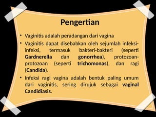 Epidemiologi Penyakit Menular Seksual pada wanita | PPTX