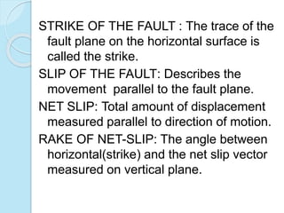 Fault'classification of fault and mechanism of faulting | PPTX