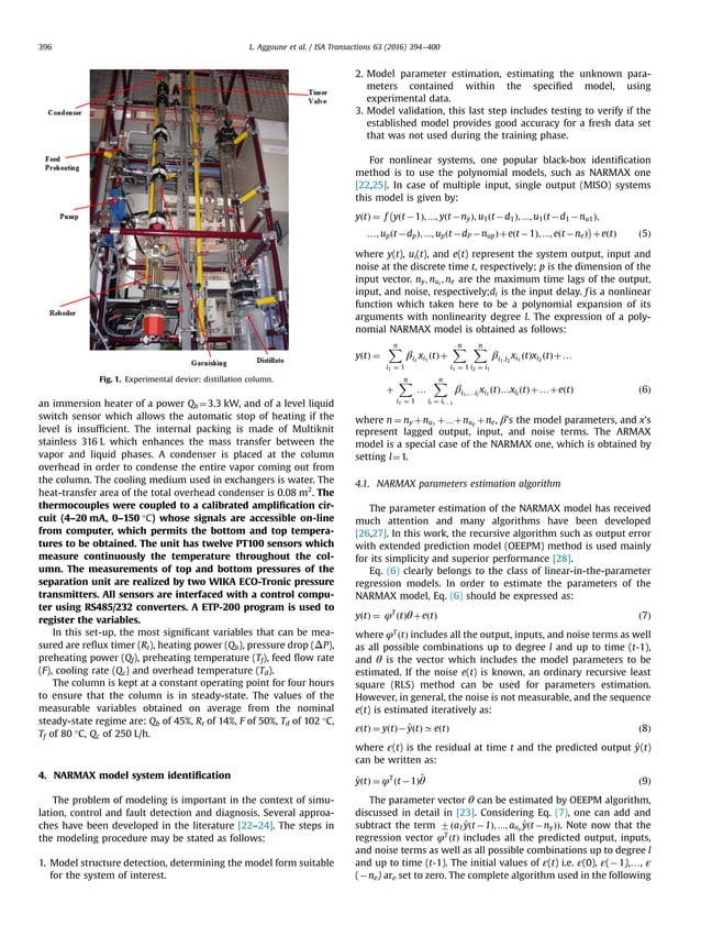 Fault Detection In The Distillation Column Process Pdf