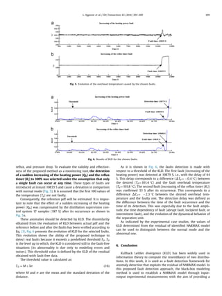 Fault Detection in the Distillation Column Process | PDF