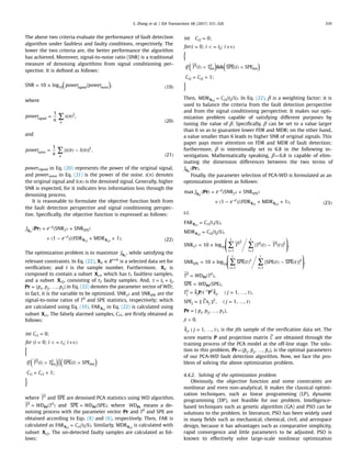 Fault detection of feed water treatment process using PCA-WD with parameter optimization | PDF