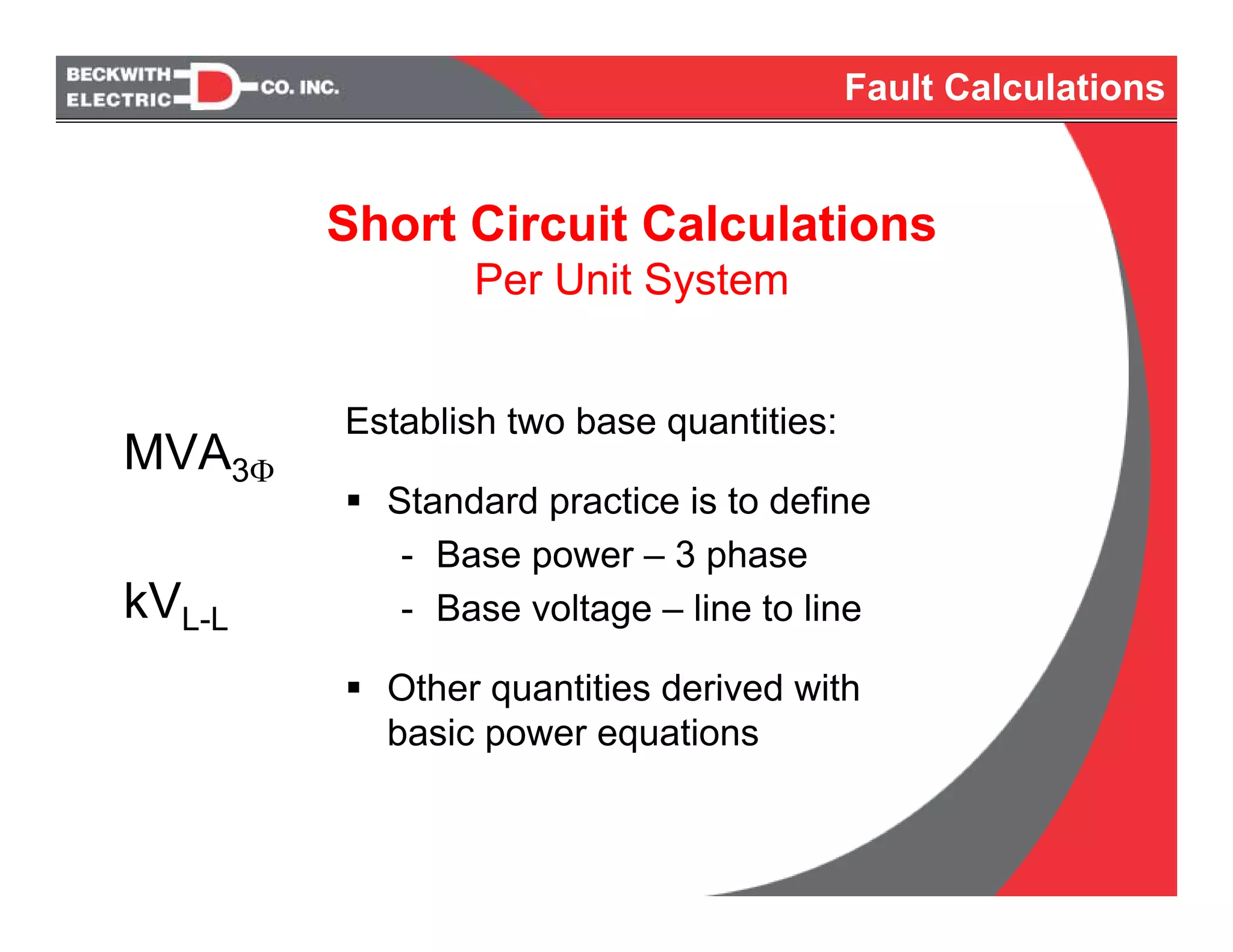 Fault Calculations | PDF