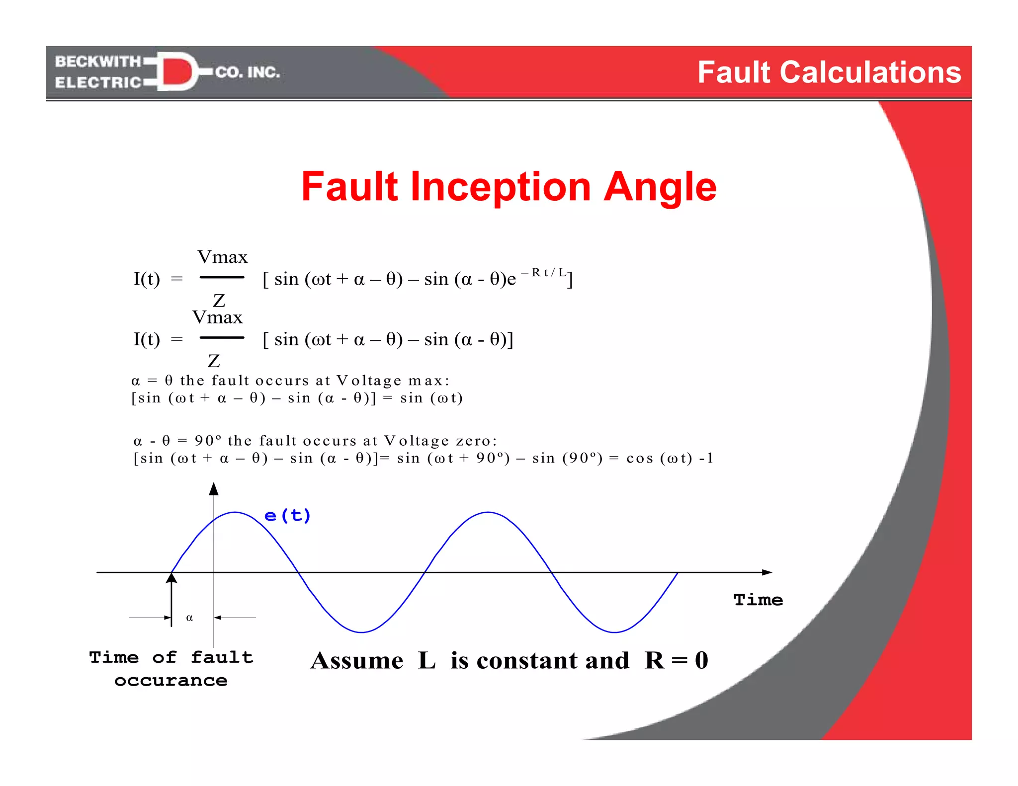 Fault Calculations | PDF