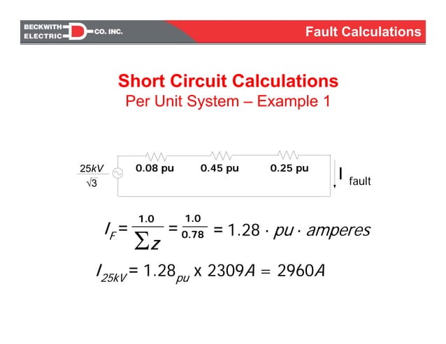 Fault Calculations | PDF | Physics | Science