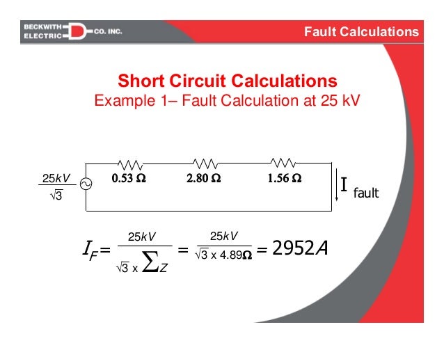 Fault Calculations
