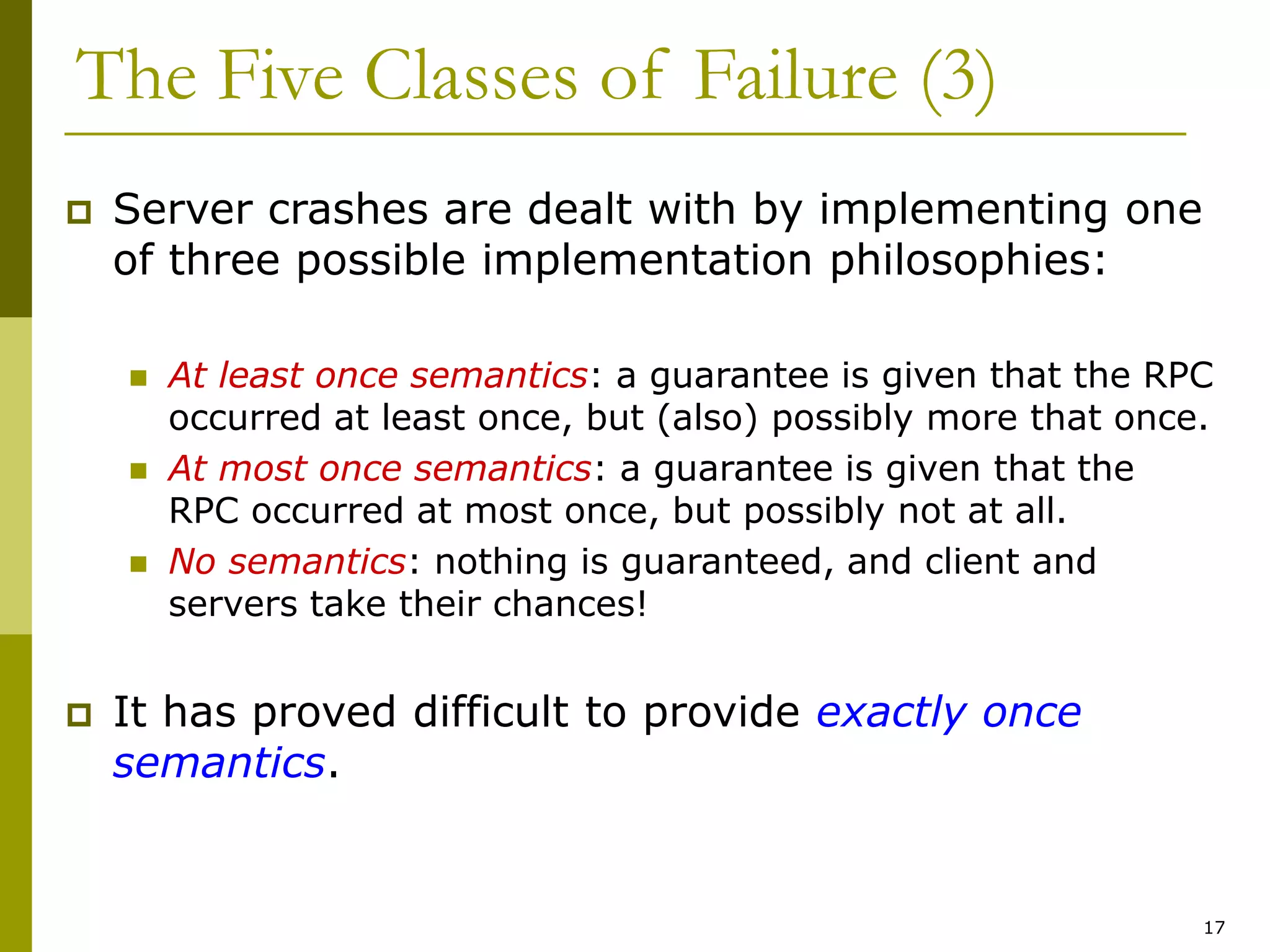 fault-tolerance-slide.ppt | Operating Systems | Computer Software and ...