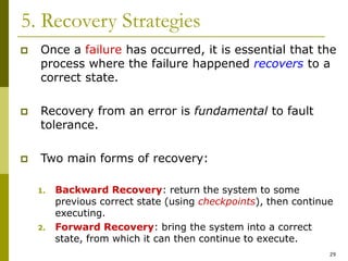 fault-tolerance-slide.ppt | Operating Systems | Computer Software and ...