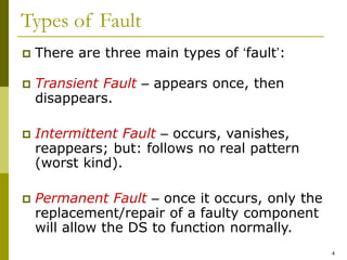 fault-tolerance-slide.ppt | Operating Systems | Computer Software and ...