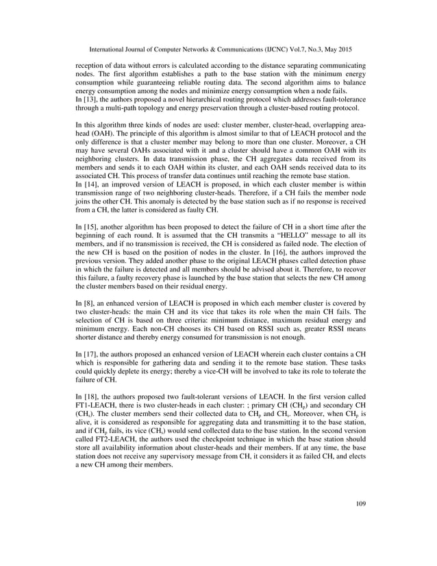 Fault tolerant routing scheme based on | PDF