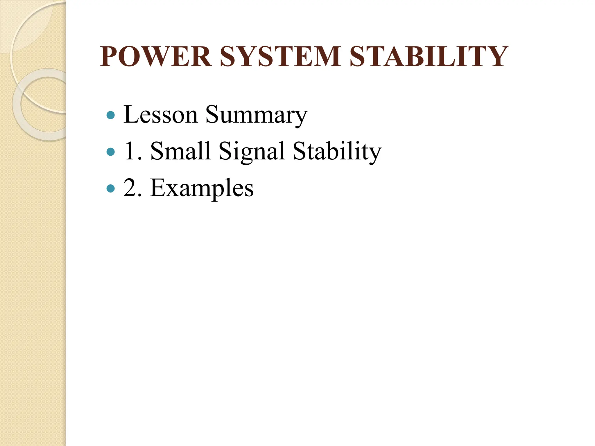 Power system stability-FAULT Analysis.pptx
