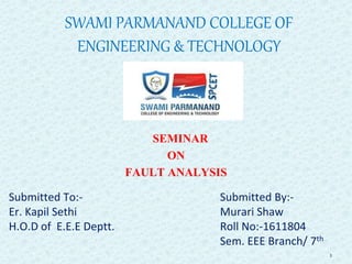 fault analysis.pptx
