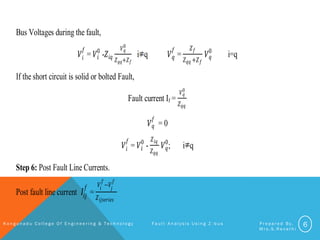 Fault analysis using z bus | PDF