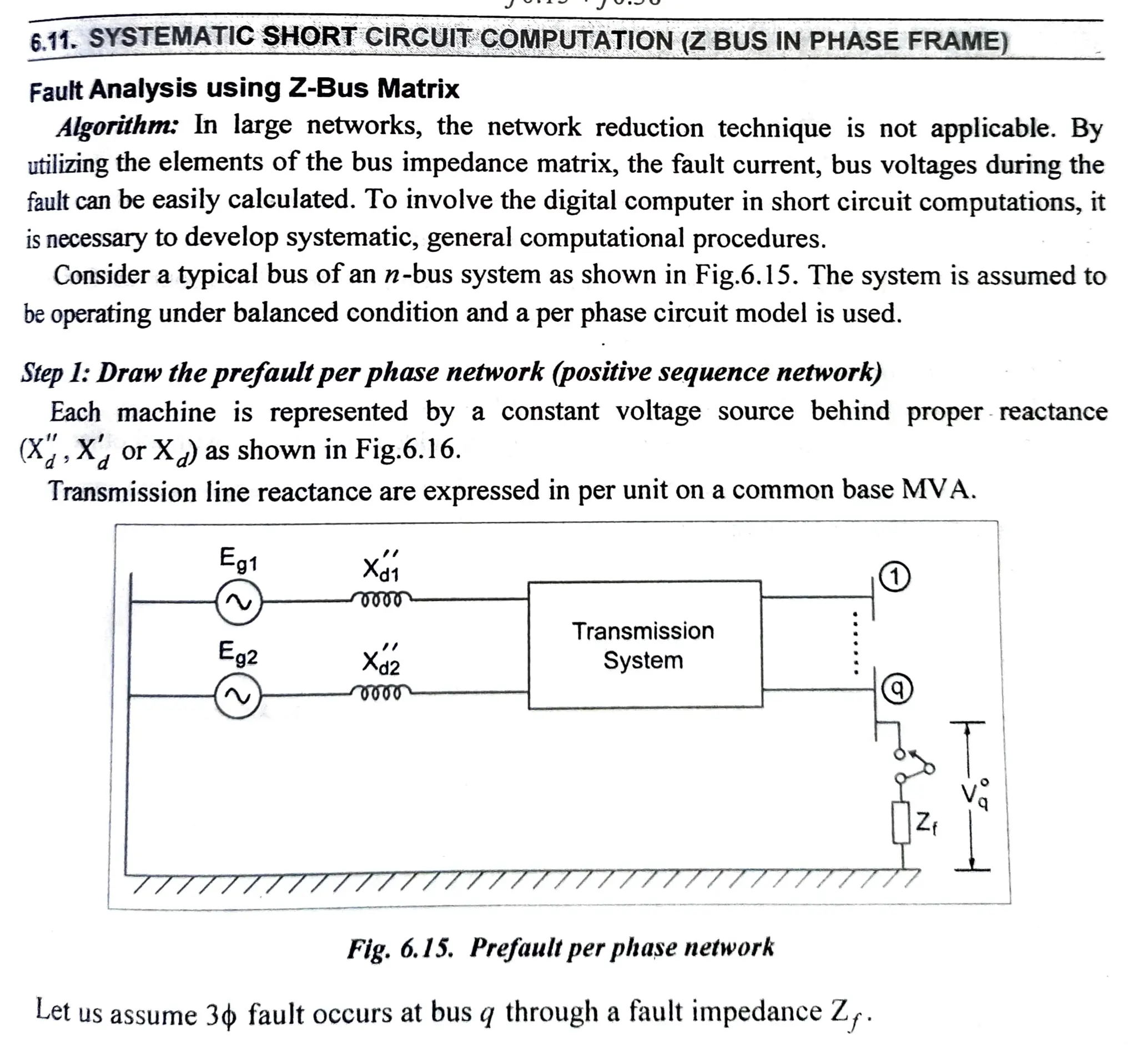 Fault Analysis using Z Bus..pdf
