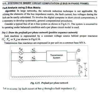 Fault Analysis using Z Bus..pdf