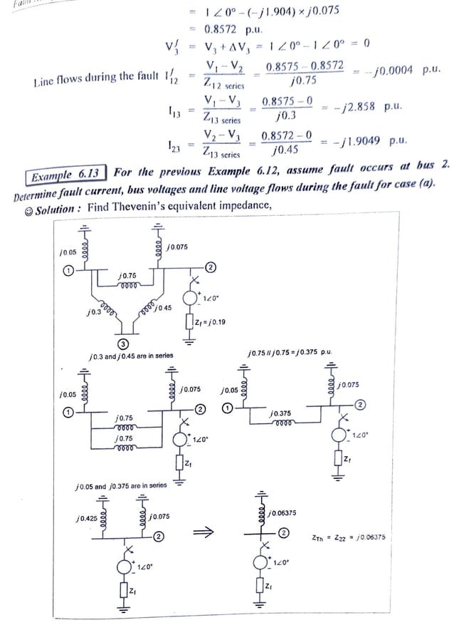 Fault Analysis using Z Bus..pdf | Computer Networking | Computing