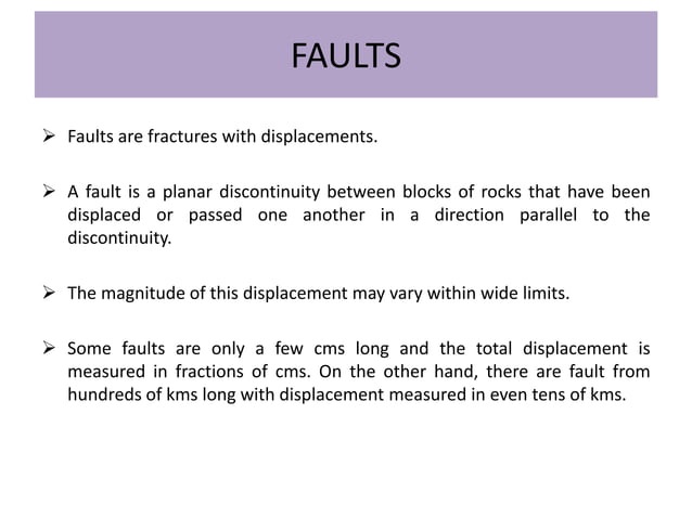 Fault and classification.pptx | Geology | Science
