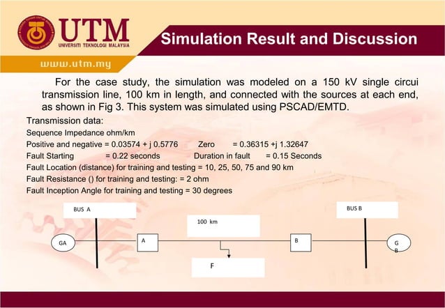 FAULT DETECTION AND CLASSIFICATION ON SINGLE CIRCUIT TRANSMISSION LINE USING DISCRETE WAVELET ...
