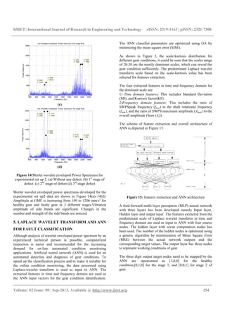 Fault detection and diagnosis ingears using wavelet | PDF | Artificial Intelligence | Technology ...