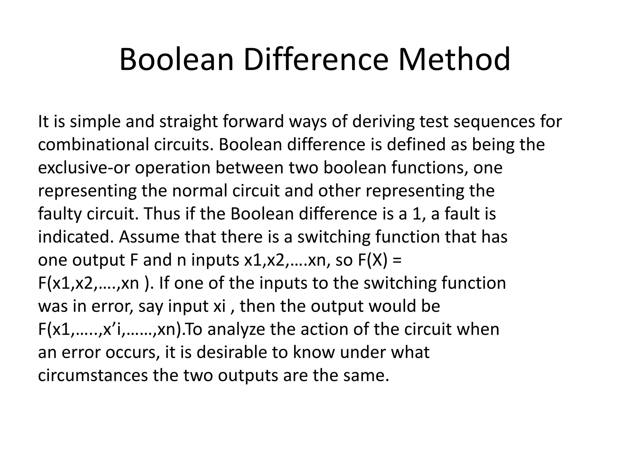Fault Detection And Test Minimization Methods Pptx