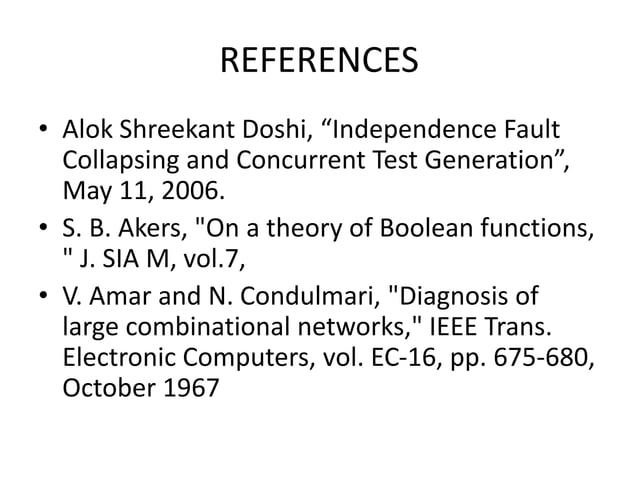 Fault Detection And Test Minimization Methods Pptx