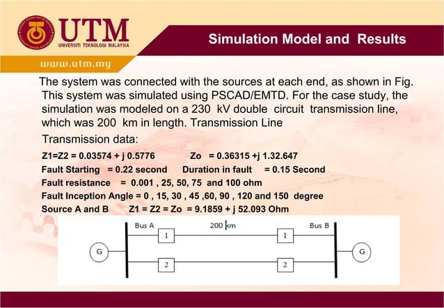 Fault Detection And Classification On Transmission Overhead Line Using