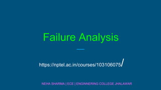 Fault diagnosis and characterization | PPTX