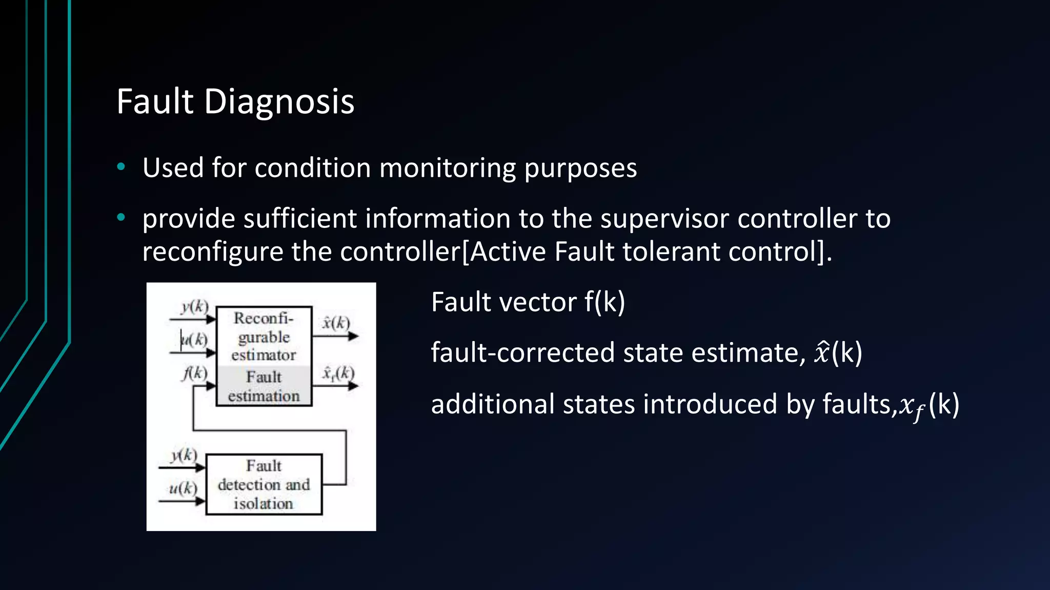 Fault diagnosis & fault tolerance in wind turbines | PPTX