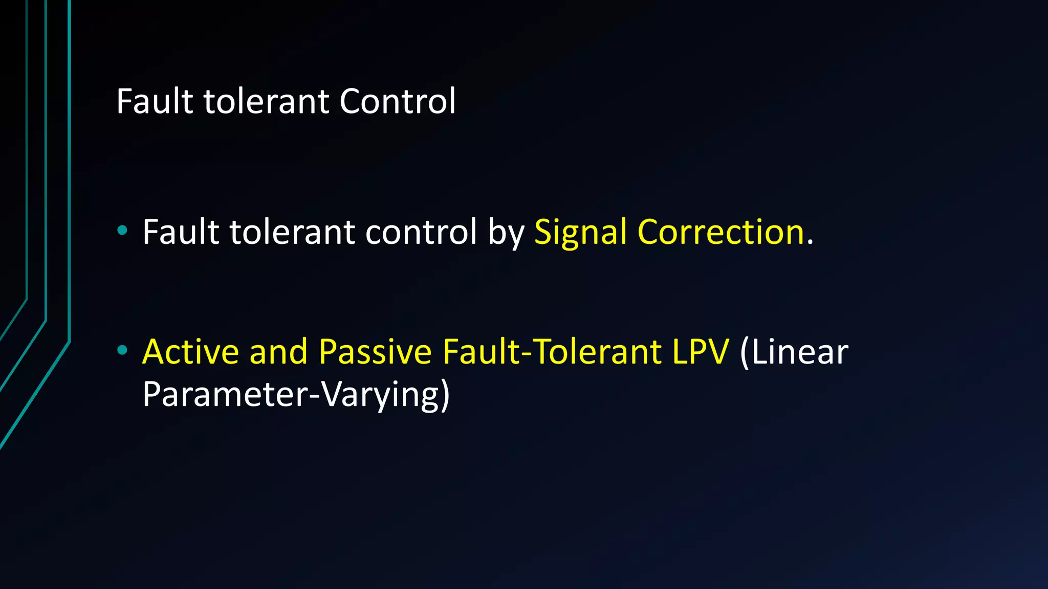 Fault diagnosis & fault tolerance in wind turbines | PPTX
