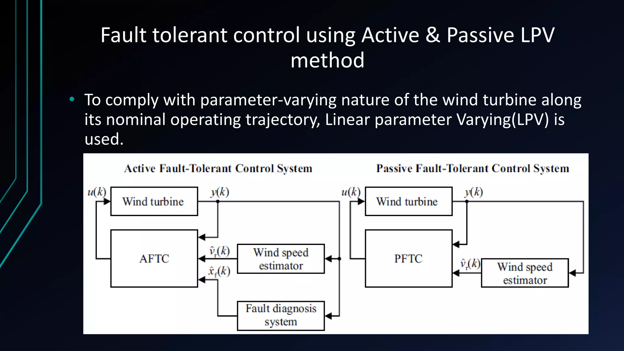 Fault diagnosis & fault tolerance in wind turbines | PPTX