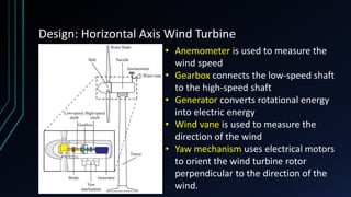 Fault diagnosis & fault tolerance in wind turbines | PPTX
