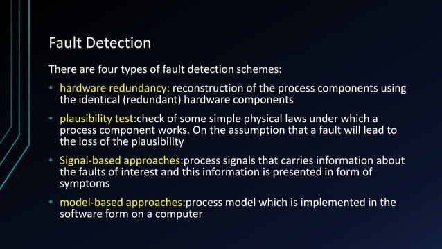 Fault diagnosis & fault tolerance in wind turbines | PPTX