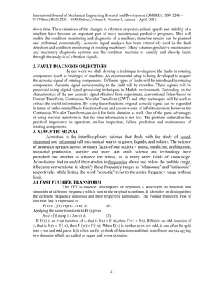 Fault diagnosis of bearing | PDF