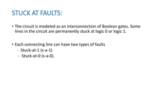 Fault equivalence and fault location | PPTX