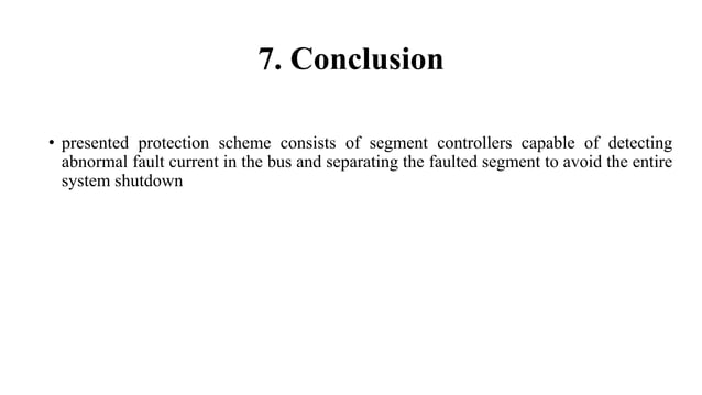 Fault Detection And Isolation In Low Voltage Dc Bus Microgrid System Ppt