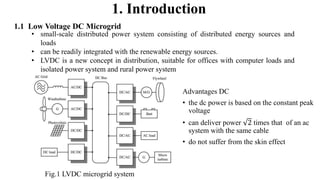 Fault Detection and Isolation in Low-Voltage DC-Bus Microgrid System | PPTX | Consumer ...