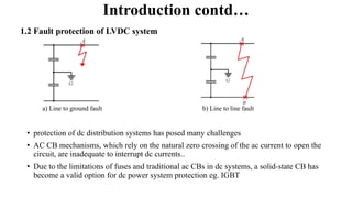 Fault Detection and Isolation in Low-Voltage DC-Bus Microgrid System | PPTX | Consumer ...